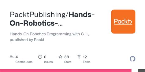 Github Packtpublishinghands On Robotics Programming With Cpp Hands On Robotics Programming