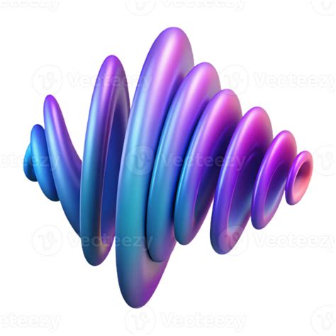 Serene Creative An Abstract Representation Of Sound Waves Visualized