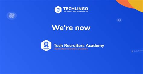 Tech Recruiters Academy On Linkedin Techlingo Is Now Tech Recruiters