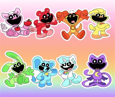 Smiling Critters Bobby Bearhug Printable Coloring Page Etsy