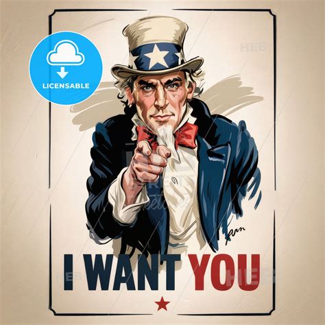 Uncle Sam Wants You Iconic Vintage Wwi Recruitment Poster Framed Ar