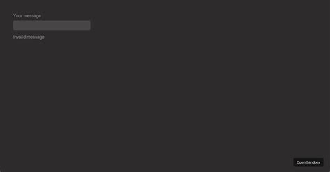 Text Box Lenght Validator Codesandbox