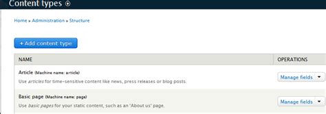How To Create A Custom Content Type In Drupal 8 Inmotion Hosting