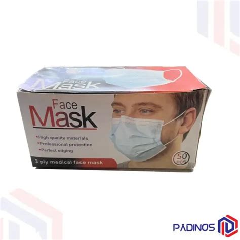 قیمت خرید ماسک پرستاری سه لایه پادینوس