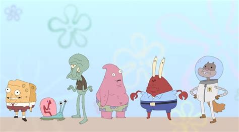 A Drawing Of Spongebob I Made As The Quickster Spongebob