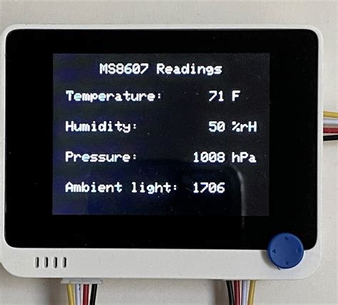Wio Terminal Sensor Fusion Sensor Integration Element Community