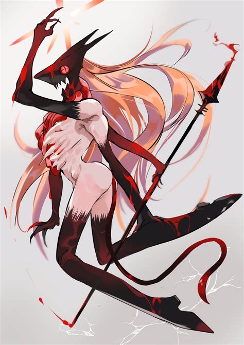 Blood Devil Chainsaw Man Drawn By Kora Sef Danbooru