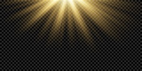 빛과 마법의 반짝임의 광선과 빛 플레어 특수 효과 글로우 투명 벡터 라이트 효과 세트 폭발 반짝이 불꽃 태양 플래시 금 금속에 대한 스톡 벡터 아트 및 기타 이미지 Istock