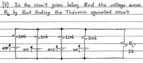 Solved In The Circuit Given Below Find The Voltage Across Chegg Com