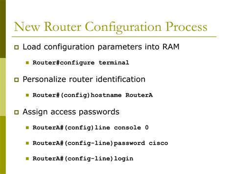 Ppt Cisco Router Configuration Basics Powerpoint Presentation Free Download Id