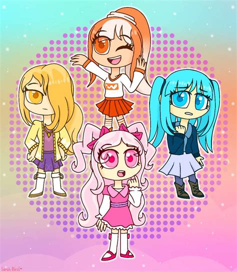 Aib Characters But Chibi Style By Sarahbless13 On Deviantart