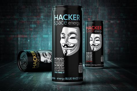Hacker Space Energy Energy Drinks Cans Canpack