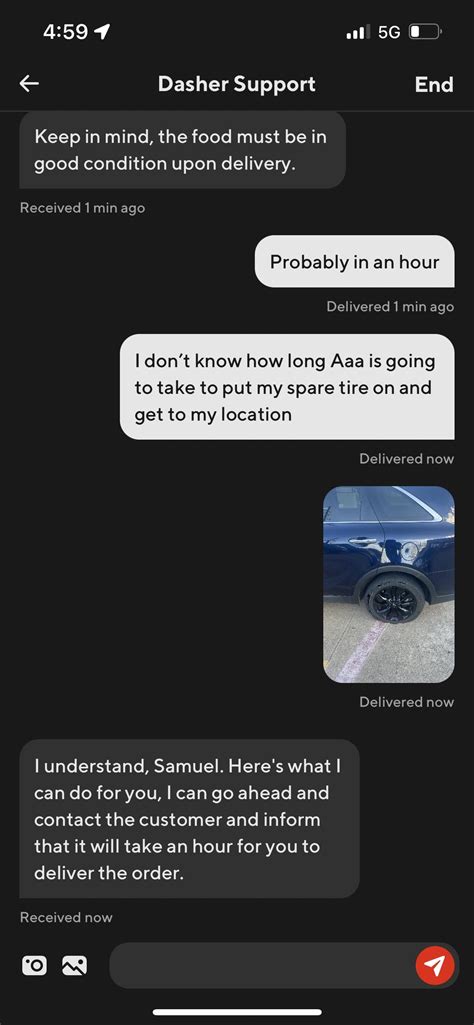 I Got Deactivated When I Picked Up An Order And My Car Tire Blew Out On
