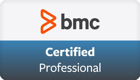 It Certifications Bmc Software