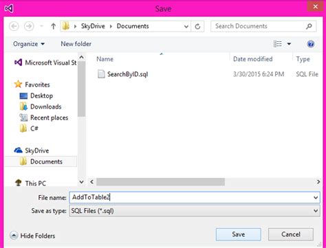 C Cant Save Stored Procedure In Sql Server Db Stack Overflow