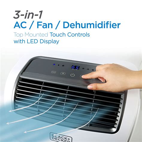 Buy Blackdecker Bpact12wt Large Spaces Portable Air Conditioner