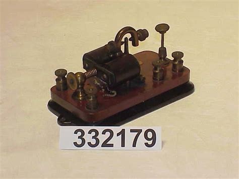 Single Current Telegraph Relay Smithsonian Institution