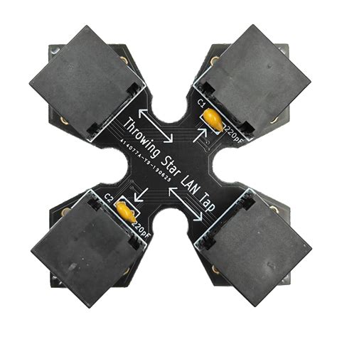 Lan Tap Network Packet Capture Mod Replica Monitoring Ethernet Communication Rj45 Connector