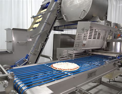 Pizza Production Topping Line Equipment