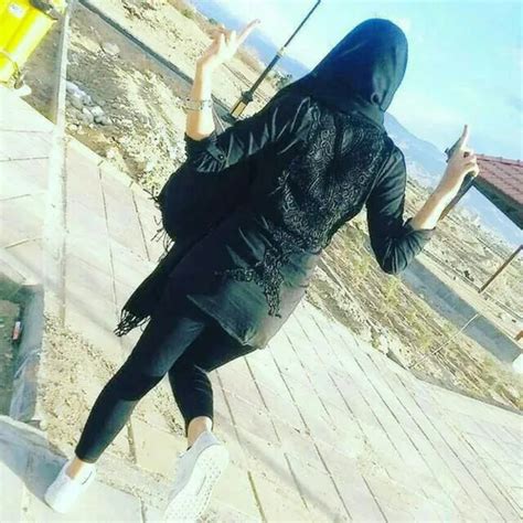 پروفایل ،دختر مشکی پوش عکس ویسگون