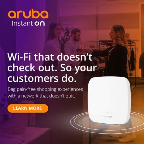 Michael Kimes On Linkedin Frictionless Wi Fi Networks For Seamless Checkouts Aruba Instant On