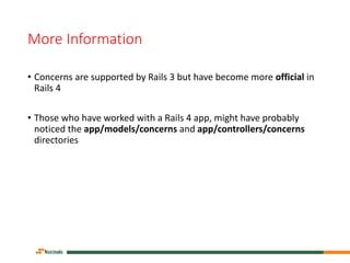 Rails Concerns And Turbolinks PPT
