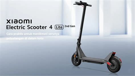 Xiaomi Electric Scooter Lite Gen Rilis Di Indonesia Jarak Tempuh Km Jagat Review