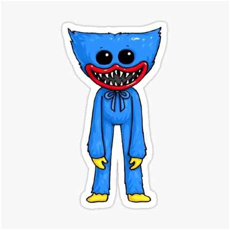 Huggy Wuggy Stickerundefined By Sarashop9 Redbubble