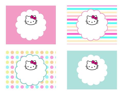 Hello Kitty Labels Printable Free Free Printable A Z