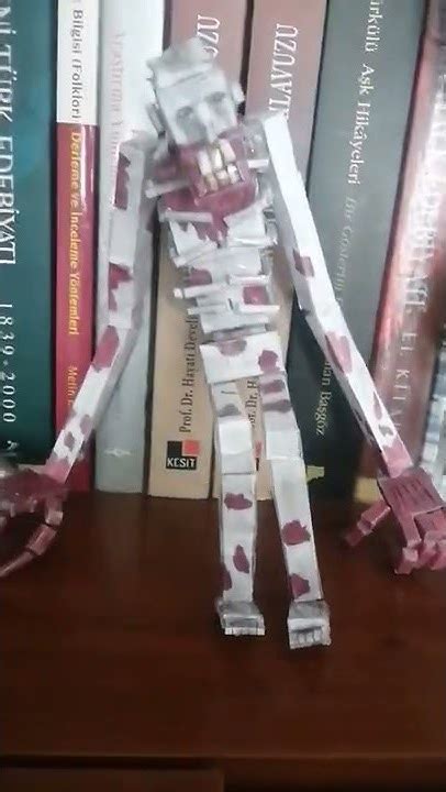 Scp 096 Papercraft 20 Cm Showcase Youtube