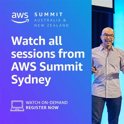 Amazon Web Services Aws On Linkedin Aws Summit Sydney