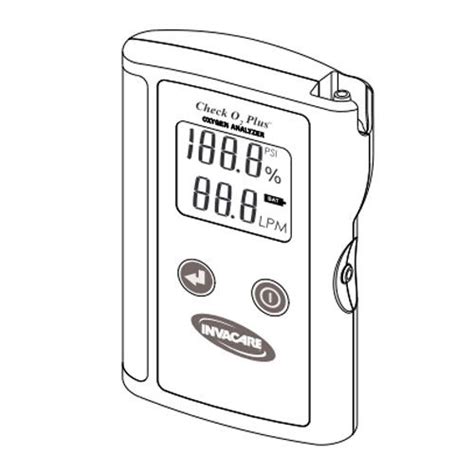 [ships Free] Invacare Check O2 Plus Oxygen Analyzer Irc450