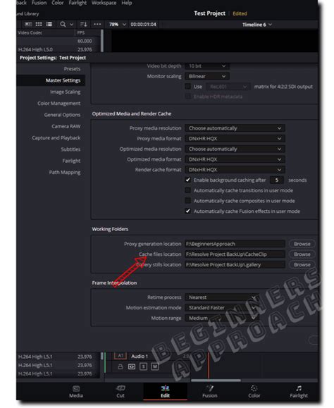 DaVinci Resolve Delete Optimized Media Save Space 2025