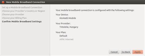 UbuntuHak Configuring Mobile Broadband In Ubuntu