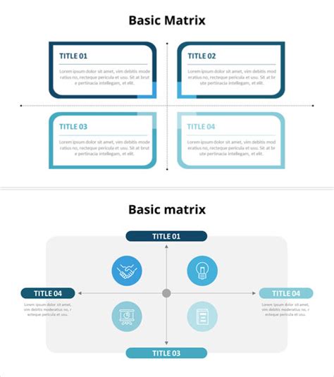Diagram 행렬형 Slide Members