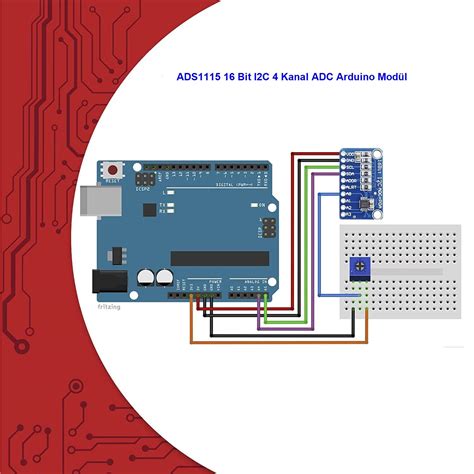 Ads Bit I C Kanal Adc Arduino Mod L Komponentci