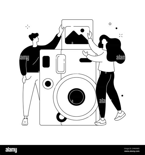 Photography Workshop Abstract Concept Vector Illustration Stock Vector