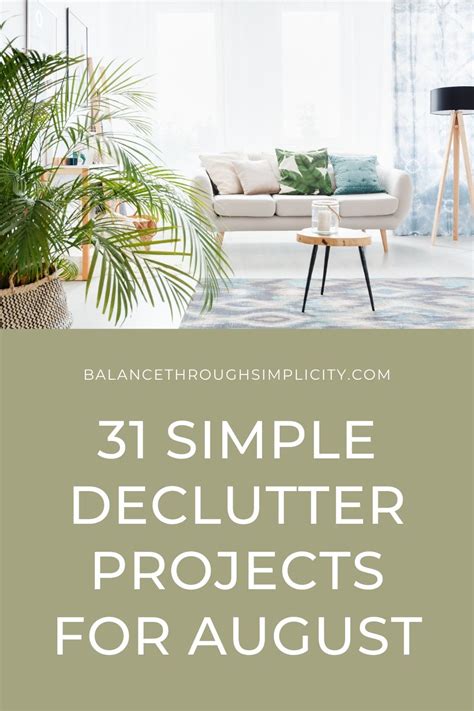 Things To Declutter In August To Simplify Your Home And Life