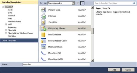 LINQ To SQL With WPF And ListBox SelectedItem Binding