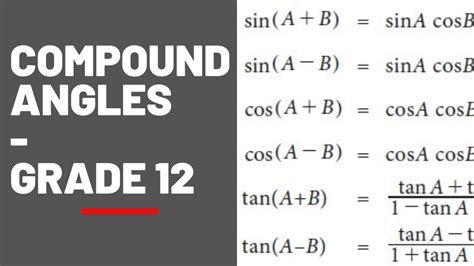 Compound Angle Identities