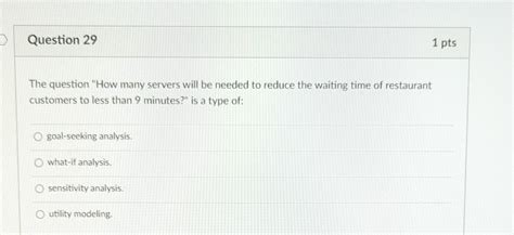 Solved Question 291 ﻿ptsthe Question How Many Servers Will