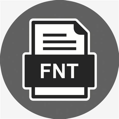fnt file document icon fnt document file png and vector with