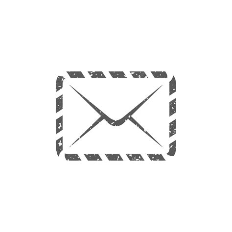 Premium Vector Letter Icon In Grunge Texture Vector Illustration