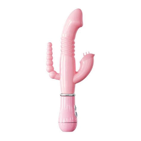 Vibrador Conejo Triple Productos Chinos Mayoreo