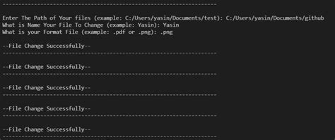 Github Yasinrezvanibulkfilerenaming The Simple Cli App To