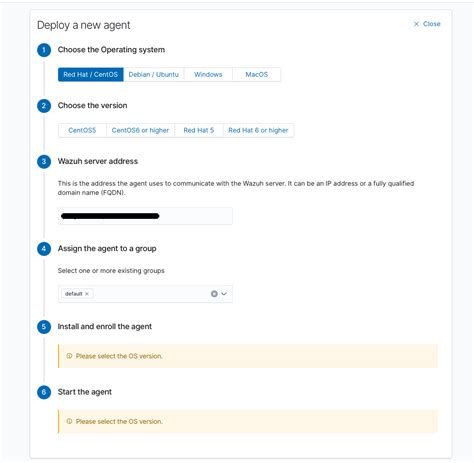 Redesign Of Add Agent Page · Issue 4205 · Wazuhwazuh Dashboard Plugins · Github