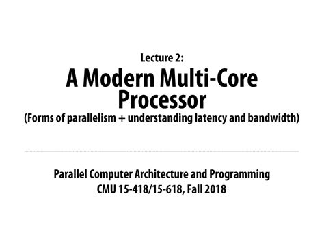 Parallel Processing Techniques Multi Core And Simd Execution Exercises Logic Docsity