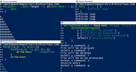 Deep Dive Powershell Loops And Iterations Rpowershell