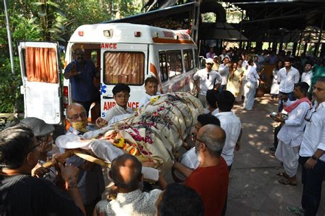 Siddhant Suryavanshi Last Rites Amit Behl Manish Goel And Bid Adieu
