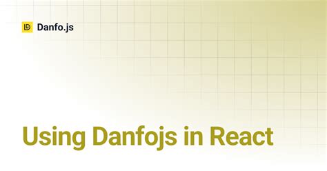 using danfojs in react danfo js